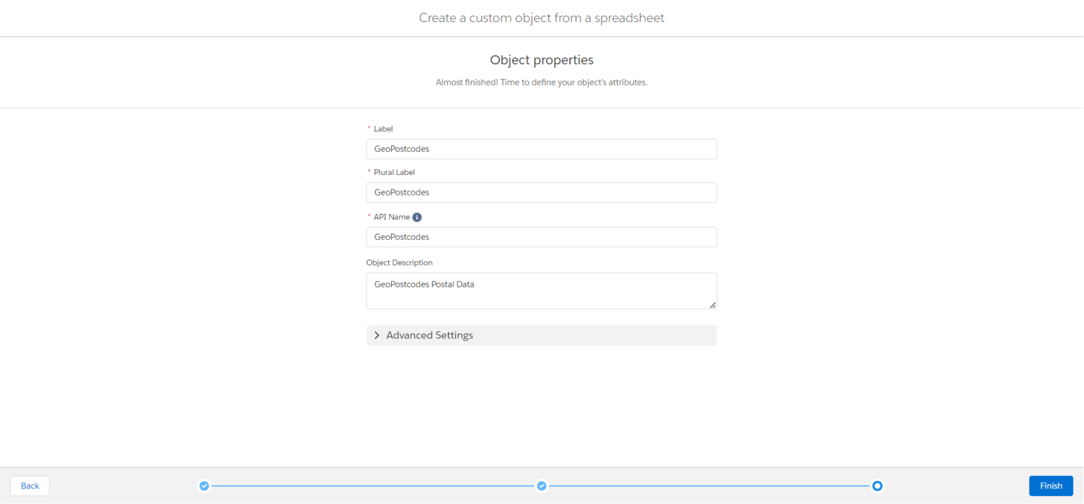 How to add geocoded zip codes to Salesforce