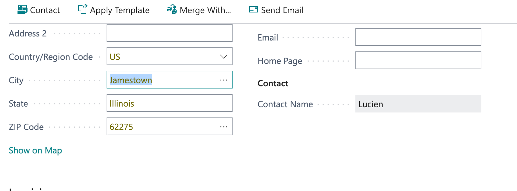 Microsoft Dynamics 365 : Address Validation and Auto Complete